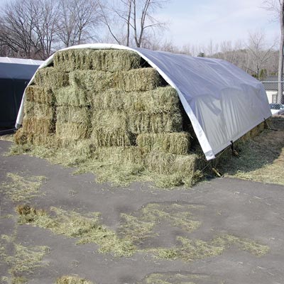 Storing Round Bales Outside
